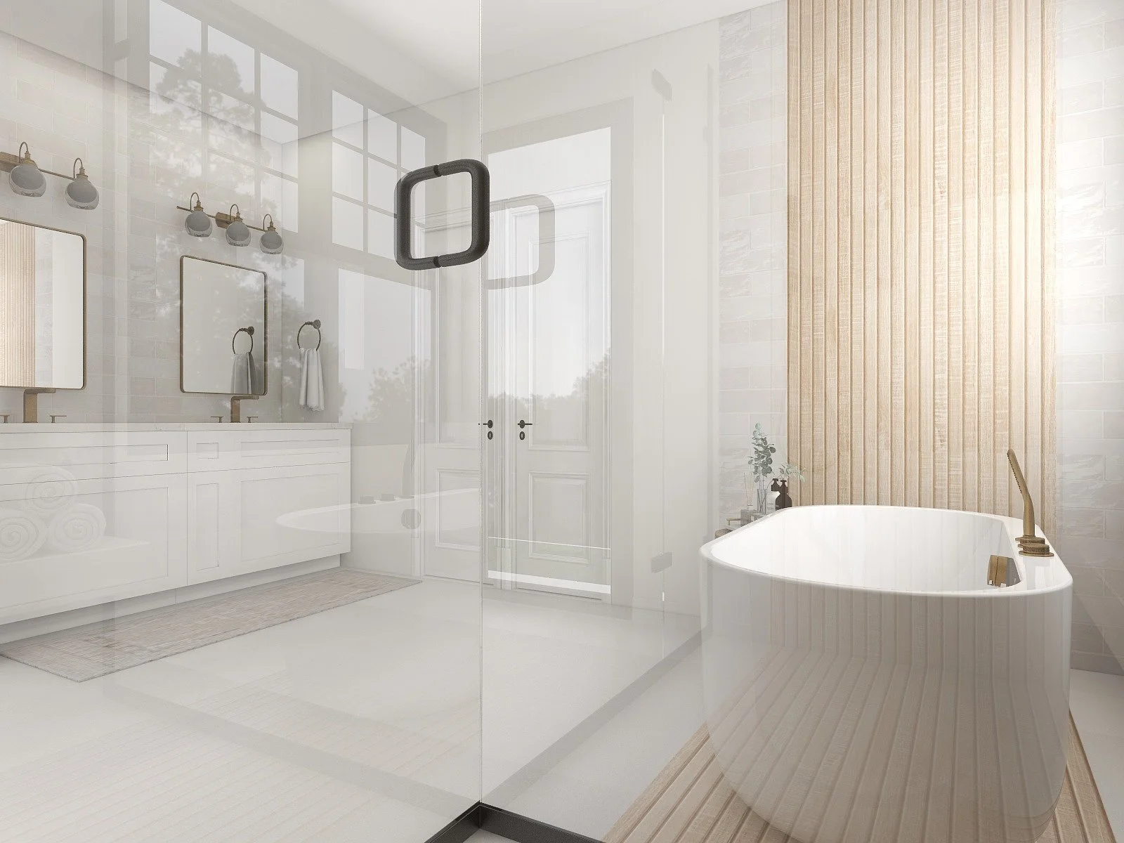 The Luxury Bathroom Escape — Transparent Interiors