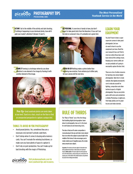 School Yearbook Educational Series — Picaboo Yearbooks