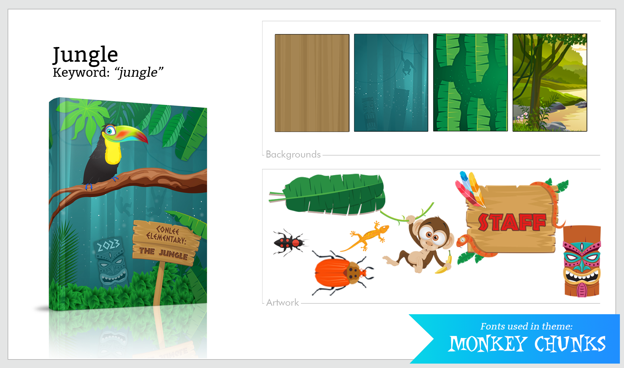 Artfully Designed Yearbook Themes | Picaboo Yearbooks — Picaboo Yearbooks