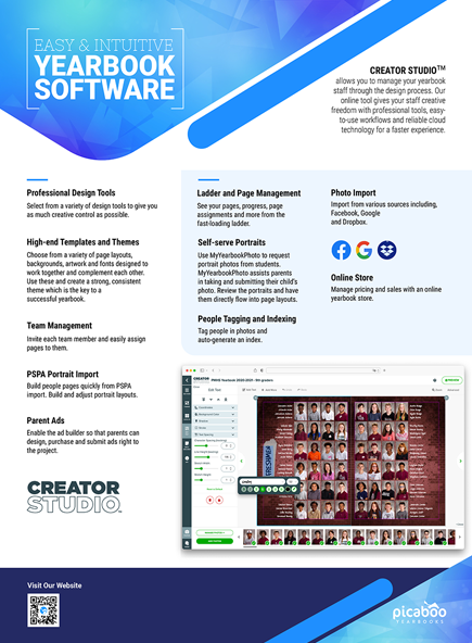 Picaboo Yearbooks Digital Sample Kit — Picaboo Yearbooks