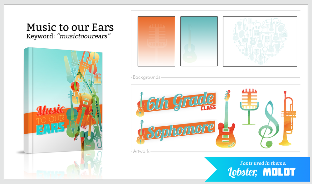 Create School Band Group Yearbooks — Picaboo Yearbooks