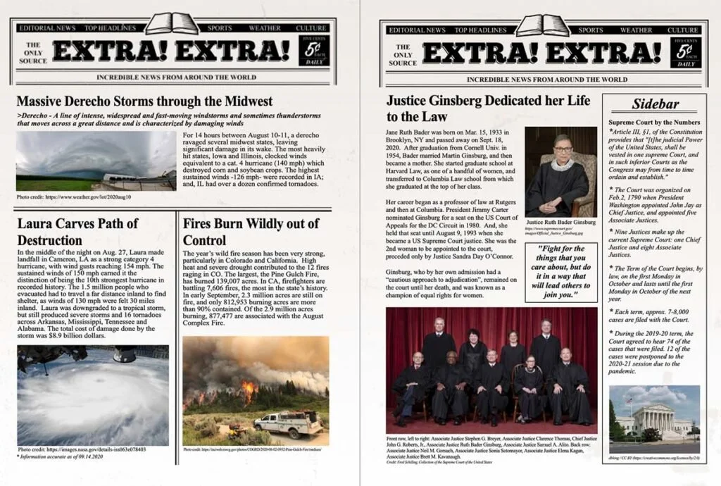 How to Report on Community News in the Yearbook — Picaboo Yearbooks