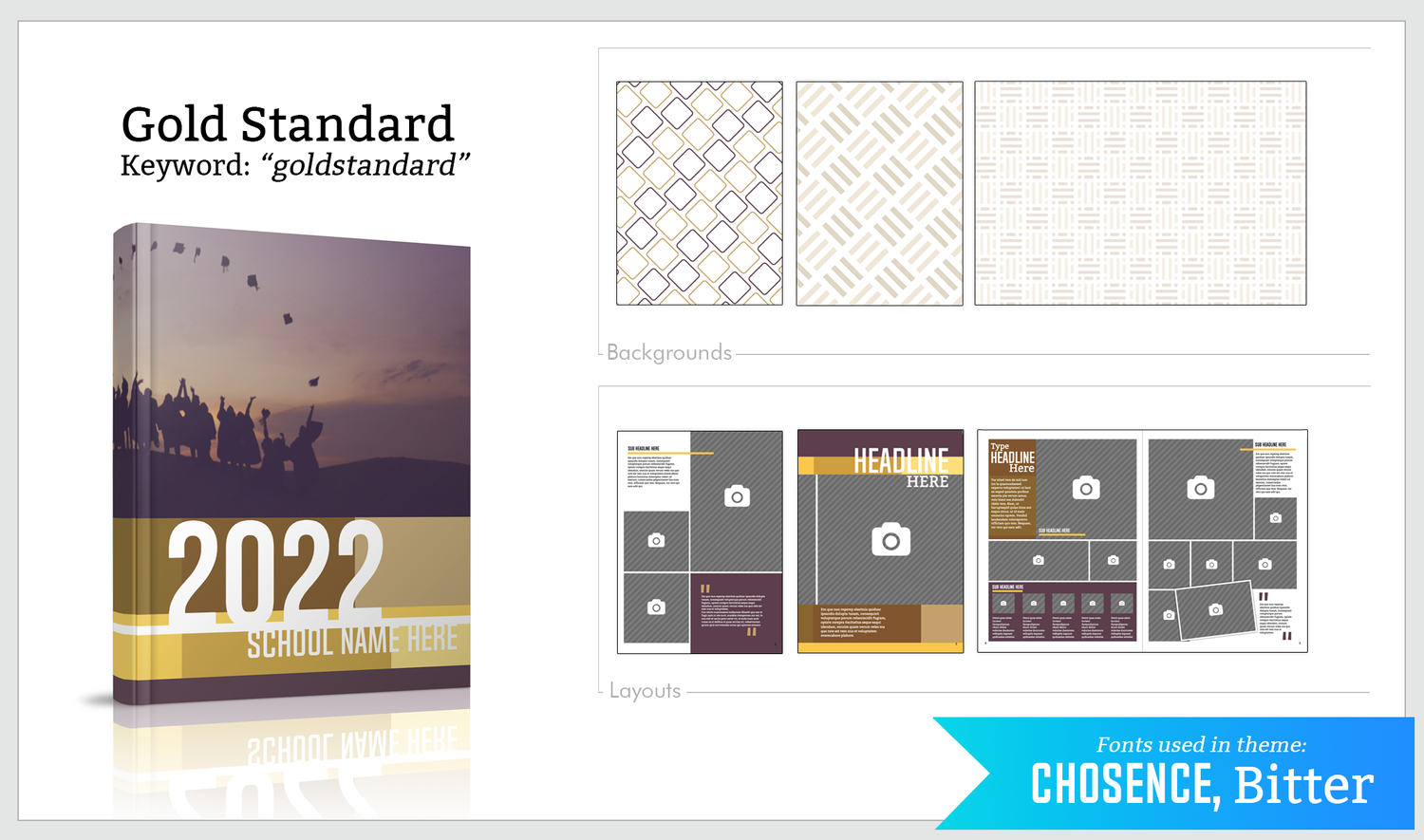 Artfully Designed Yearbook Themes | Picaboo Yearbooks — Picaboo Yearbooks