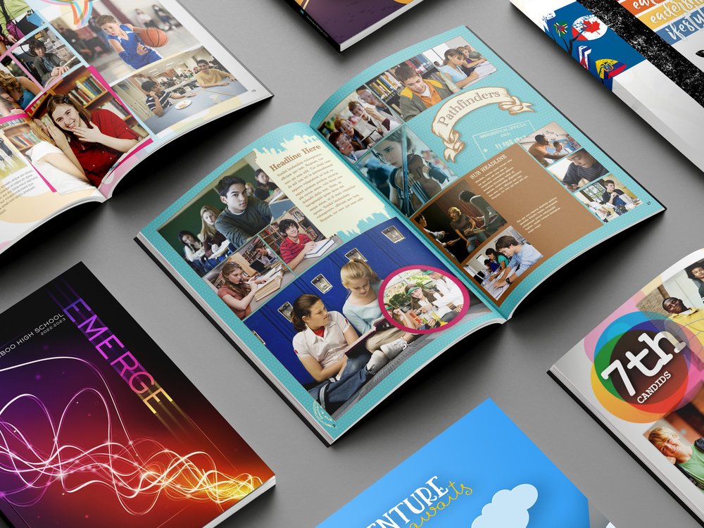 Enjoy the perks of having a professional designer work on your yearbook ...