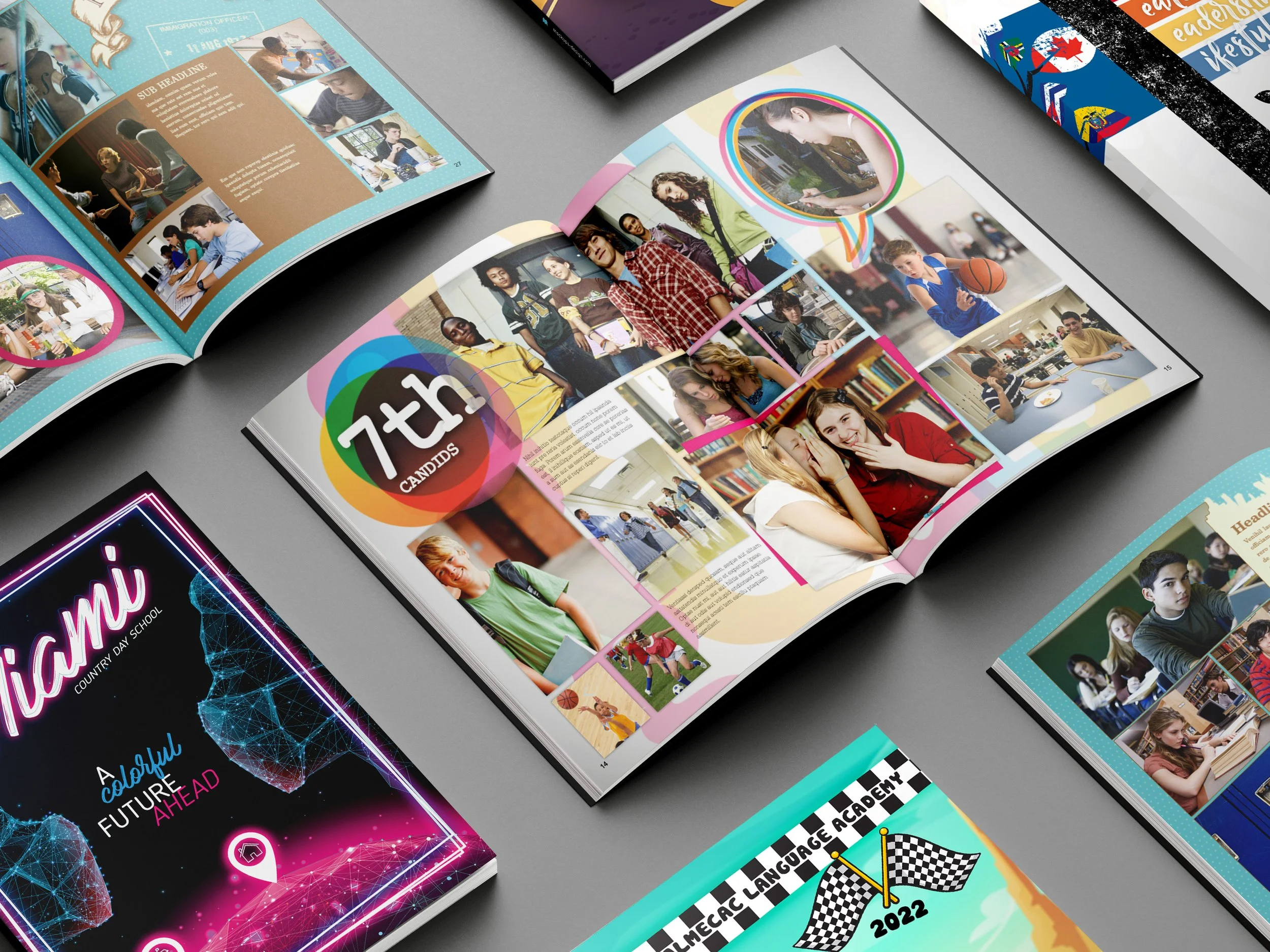 Yearbooks For Schools | Custom Yearbook Printing & Publishing | Picaboo ...