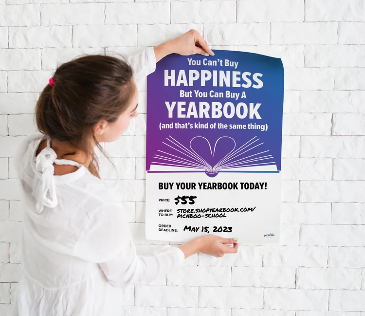 Yearbook Posters | Eye-Catching Promotion for Increased Sales | Picaboo ...