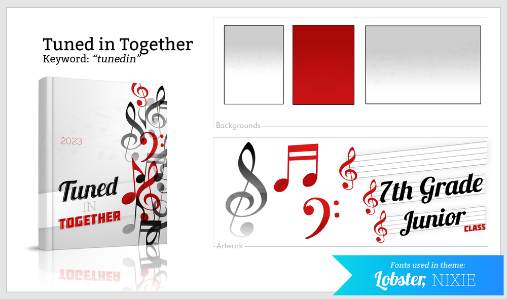 Artfully Designed Yearbook Themes | Picaboo Yearbooks — Picaboo Yearbooks