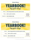 Customizable Yearbook Flyers | Boost Sales with Engaging Templates ...