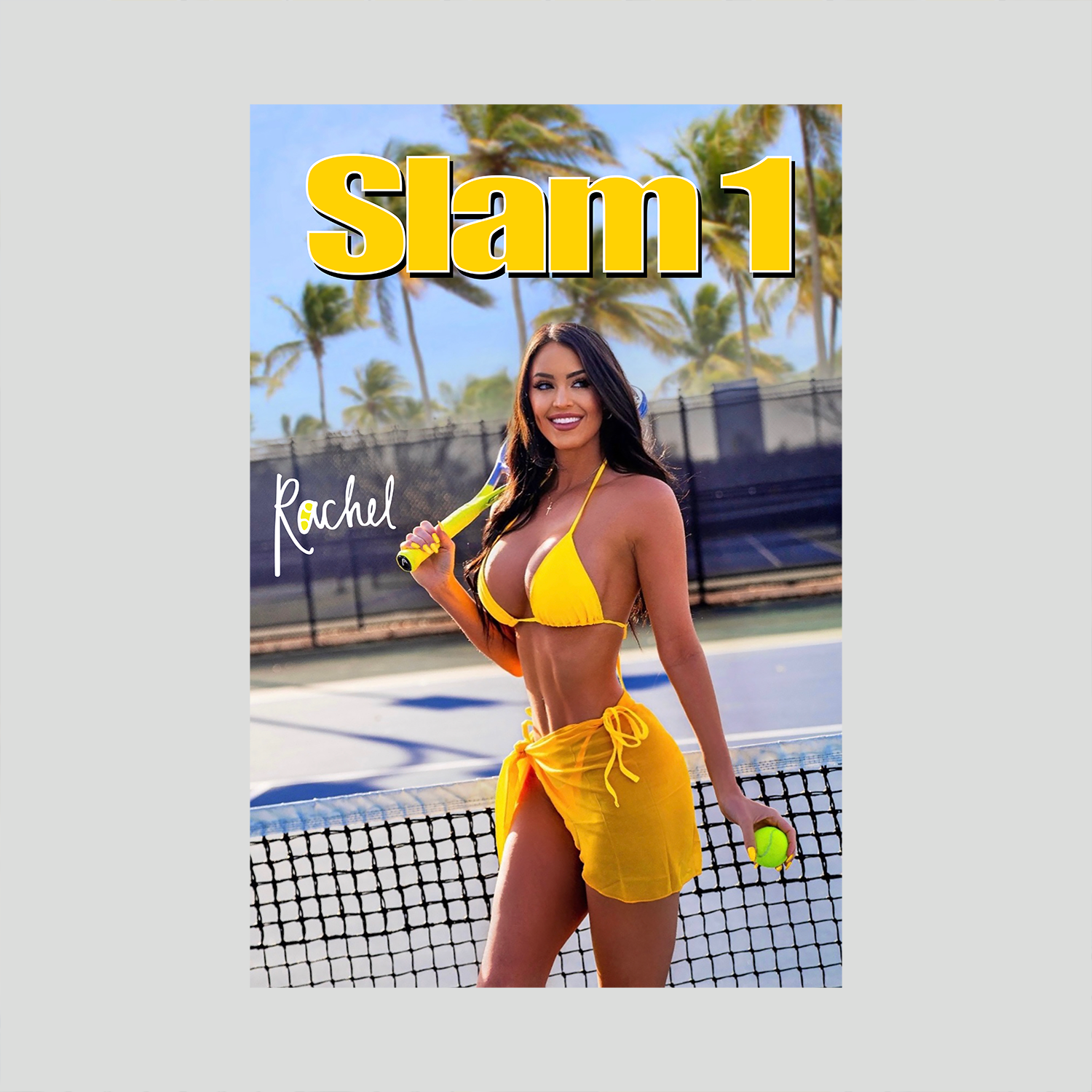 Rachel Yellow Bikini - 24” x 36” Poster — Rachel Stuhlmann