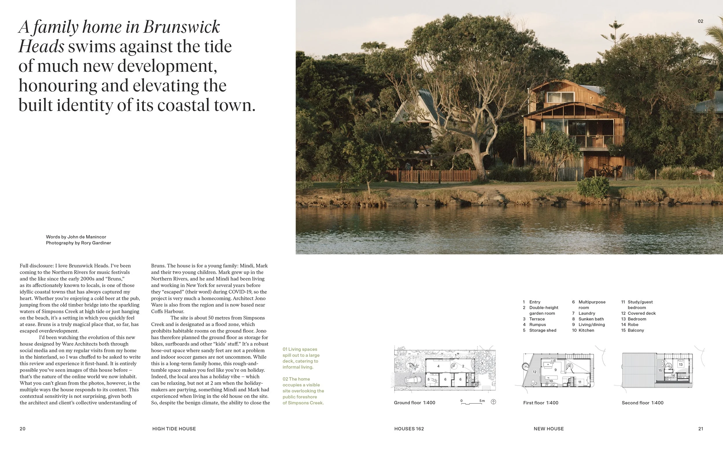 High Tide House, Brunswick Heads — ware architects