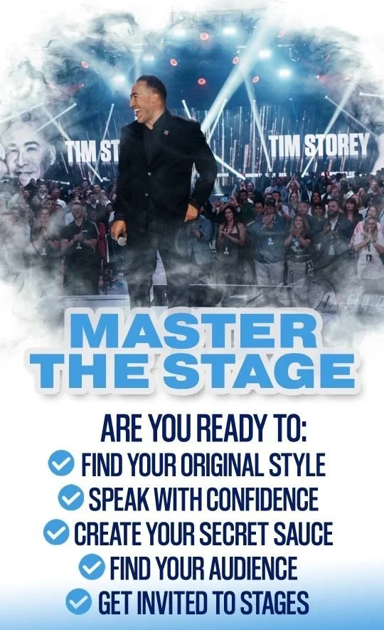 Master The Stage | Transform Your Life — Tim Storey | Official Site ...