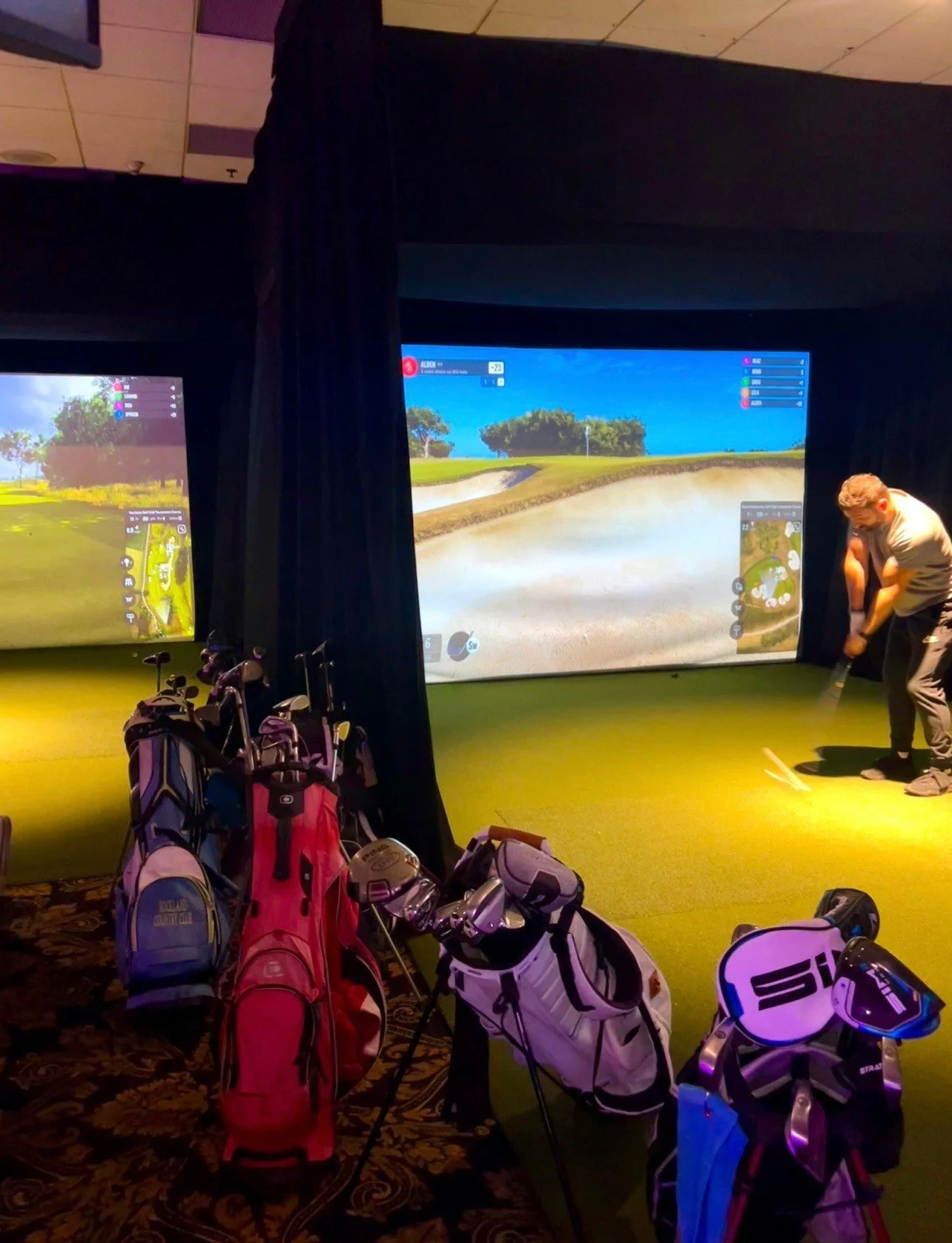Golf & Axe Throwing — The Patriot Lounge