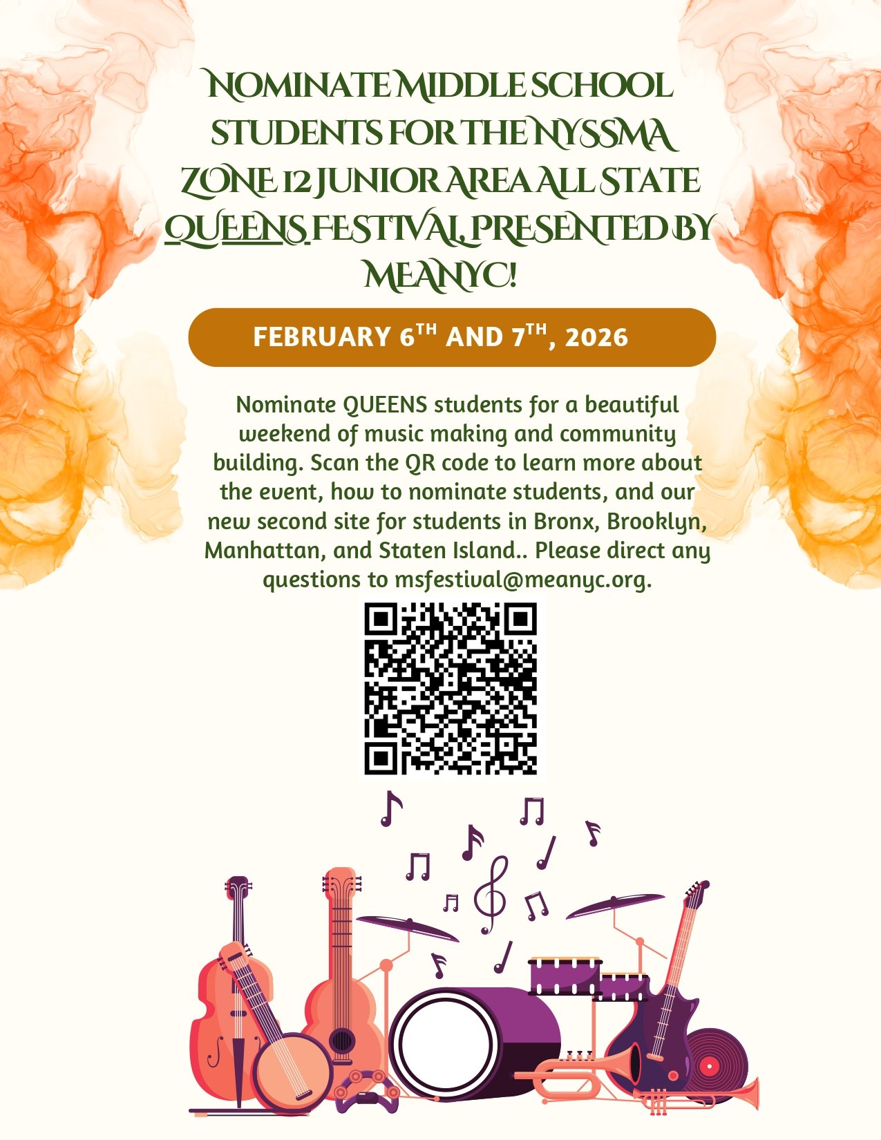 NYSSMA Zone 12 Junior Area All State Festival - applications now open ...