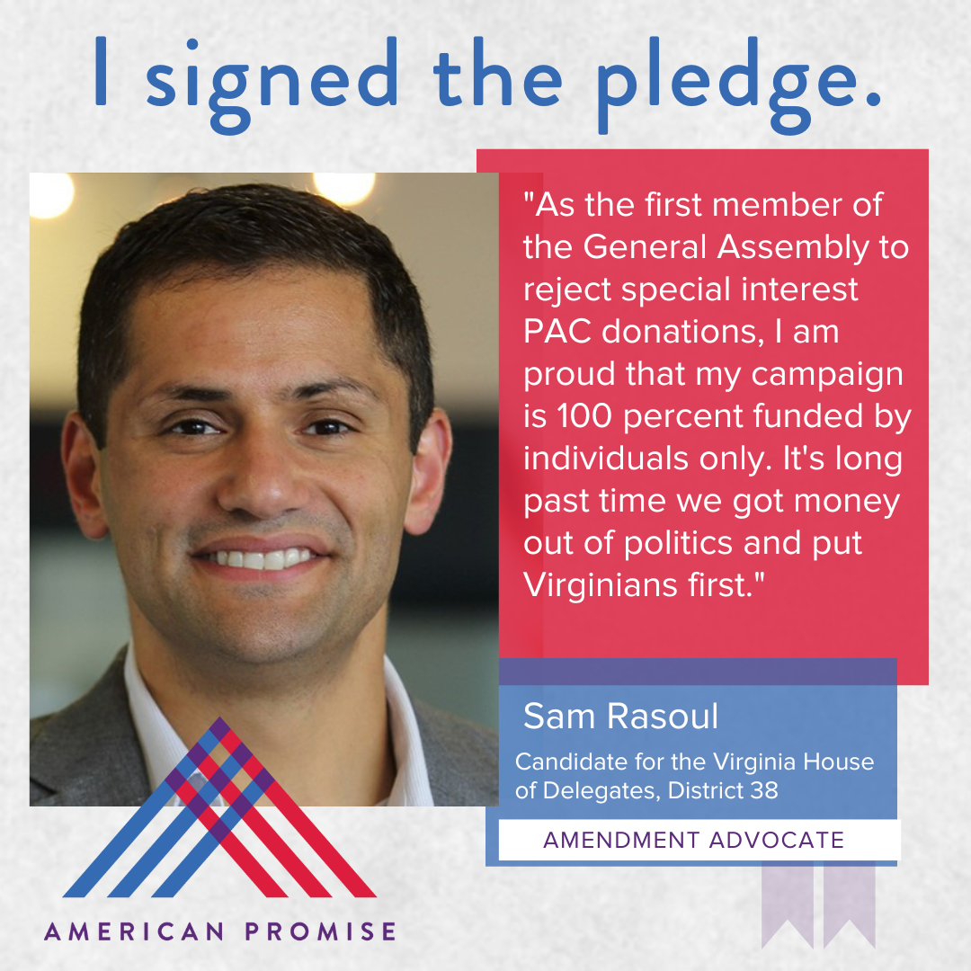 Candidate Pledge — BigMoneyOutVA