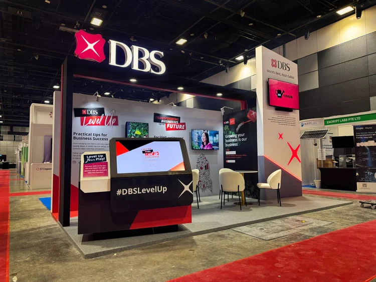 DBS IBG SME Booth @SMEICC — Flash Concepts