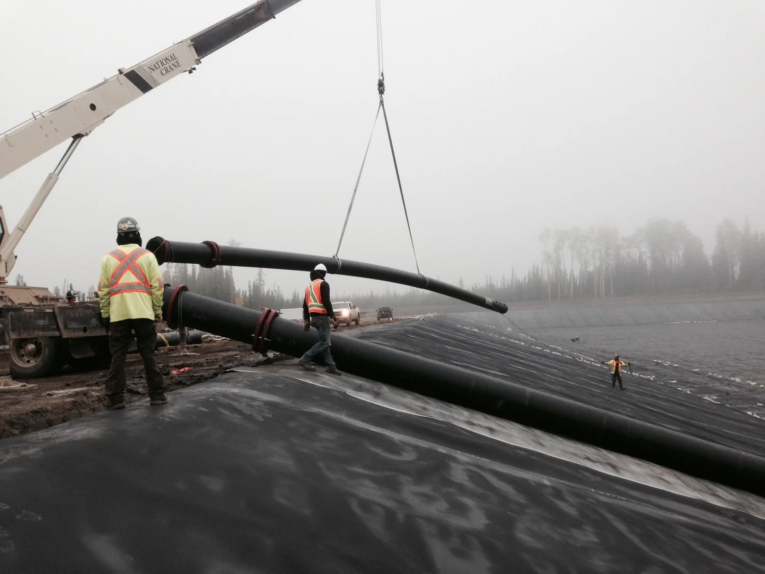 Frac Water Pond