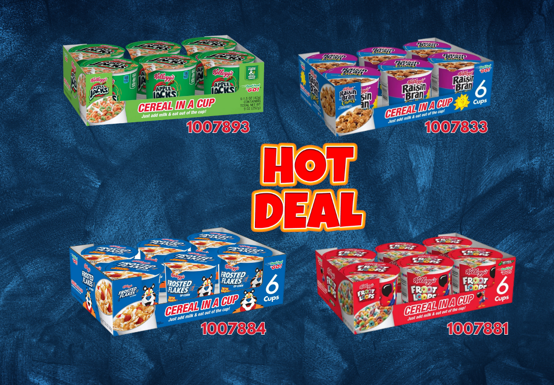 cereal cups on deal — United Wholesale