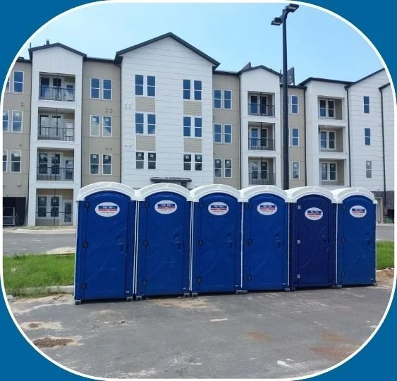 Portable Toilets & Restroom Rentals for Construction Sites