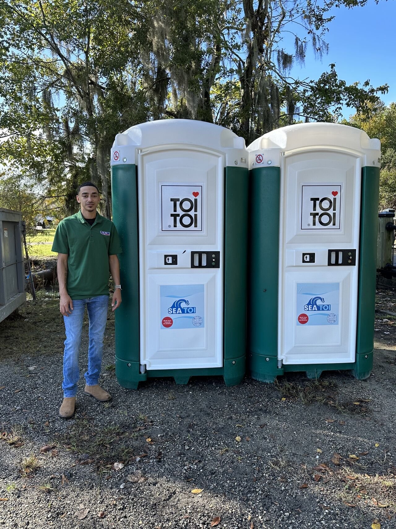 TOI TOI Sea: Recycled Plastic Luxury Portable Toilets