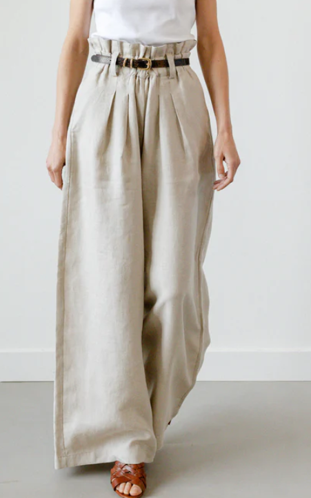 Pantalon en lin : Les meilleurs modèles pour femmes en 2024.