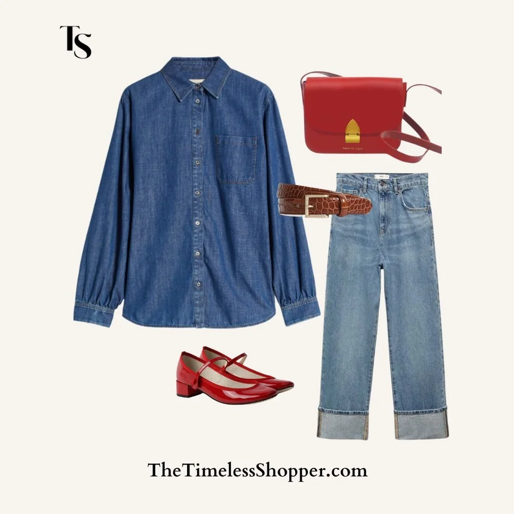 Comment porter des mary jane rouges