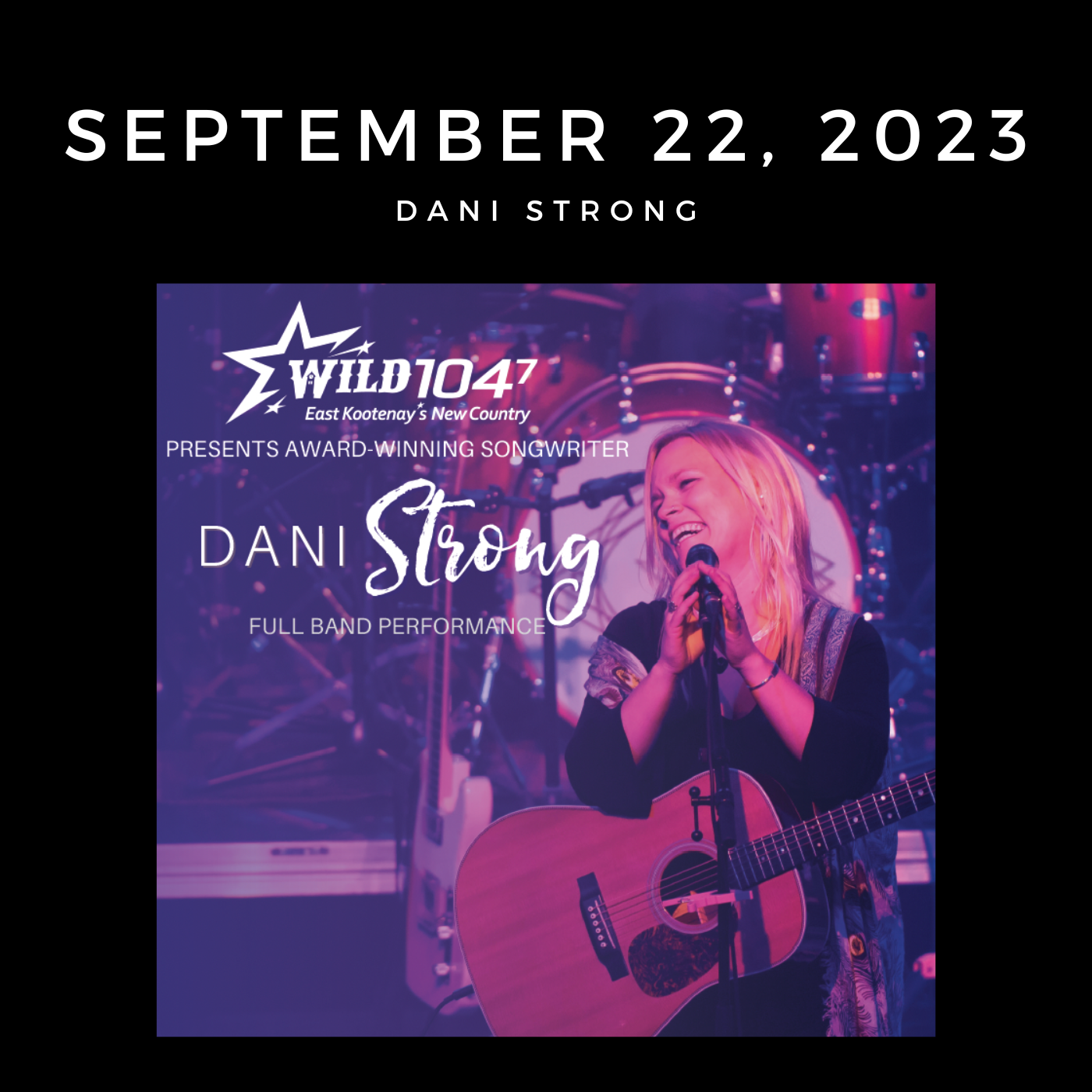 Dani Strong Band — Key City Theatre