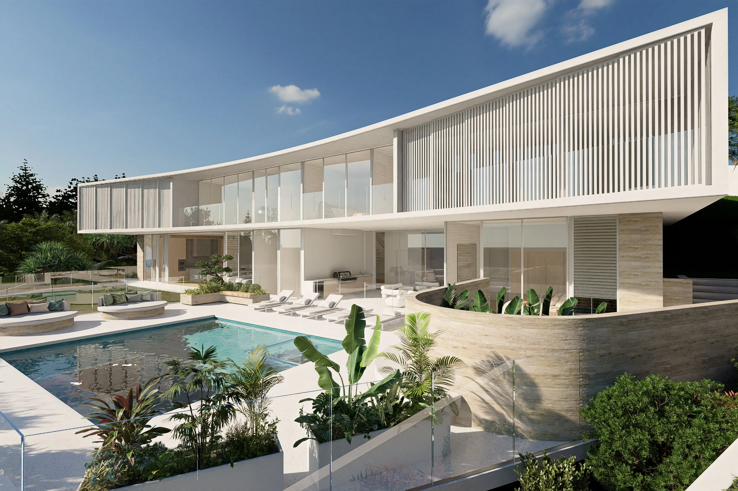 Ark: Ultra-Modern Luxury Home in Burleigh Heads, QLD | 3 Levels, 5 Beds ...