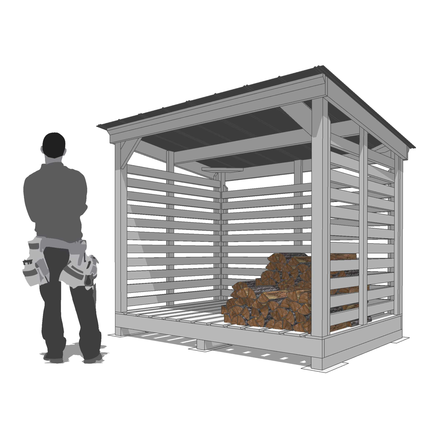 Hosack Shed Plan - 10'x12' (PDF) — Glenn's Sheds