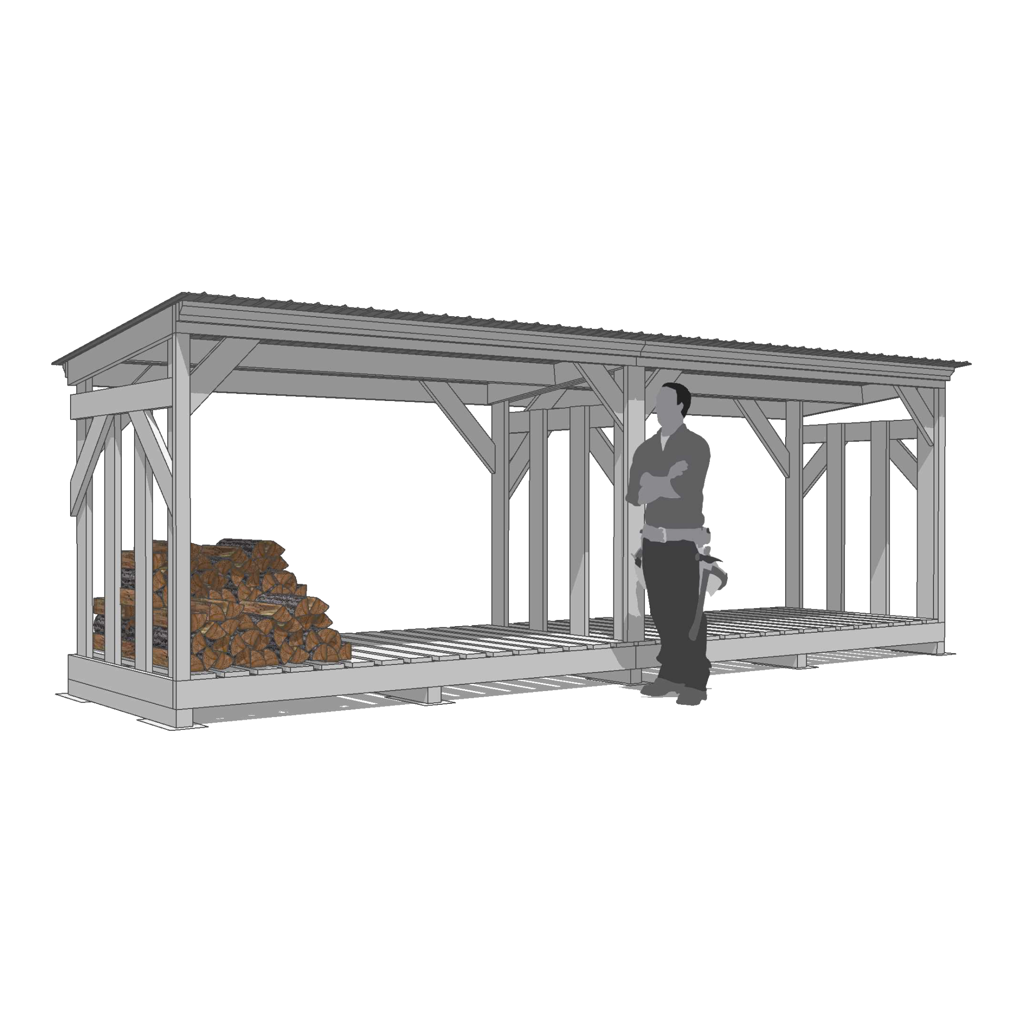 Hosack Shed Plan - 10'x12' (PDF) — Glenn's Sheds