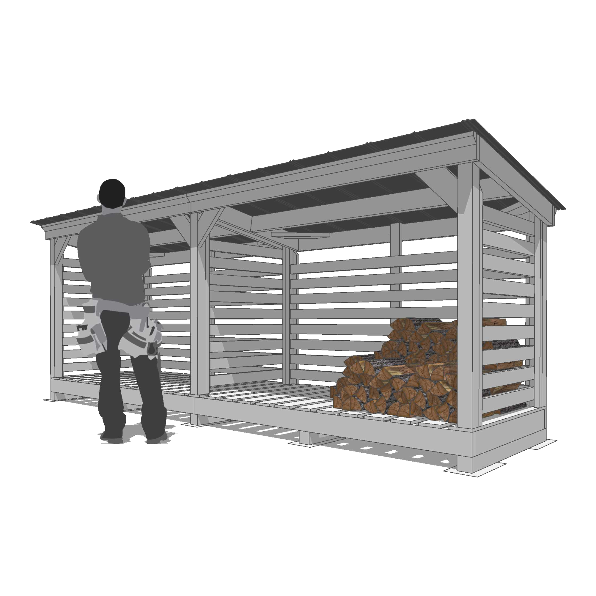 Hosack Shed Plan - 10'x12' (PDF) — Glenn's Sheds