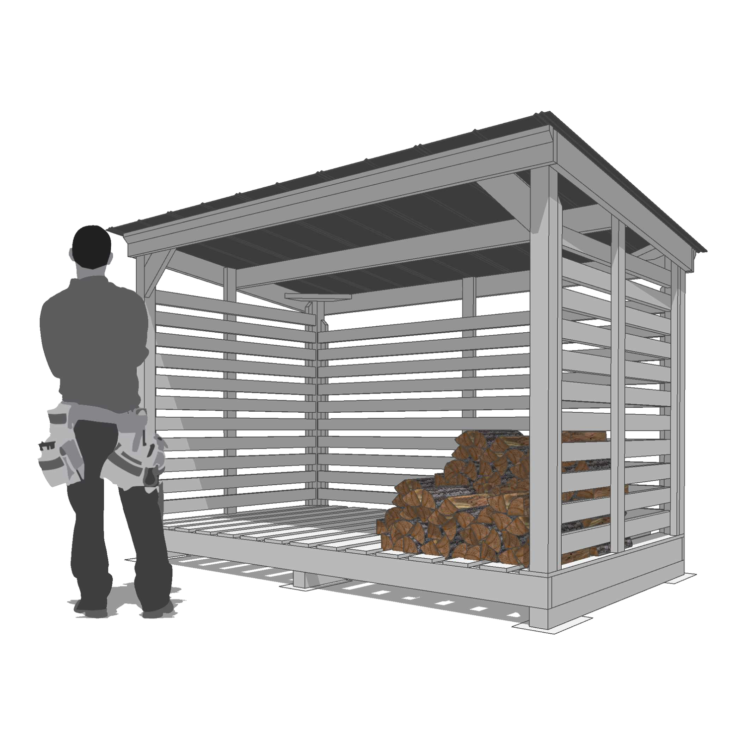 Hosack Shed Plan - 10'x12' (PDF) — Glenn's Sheds