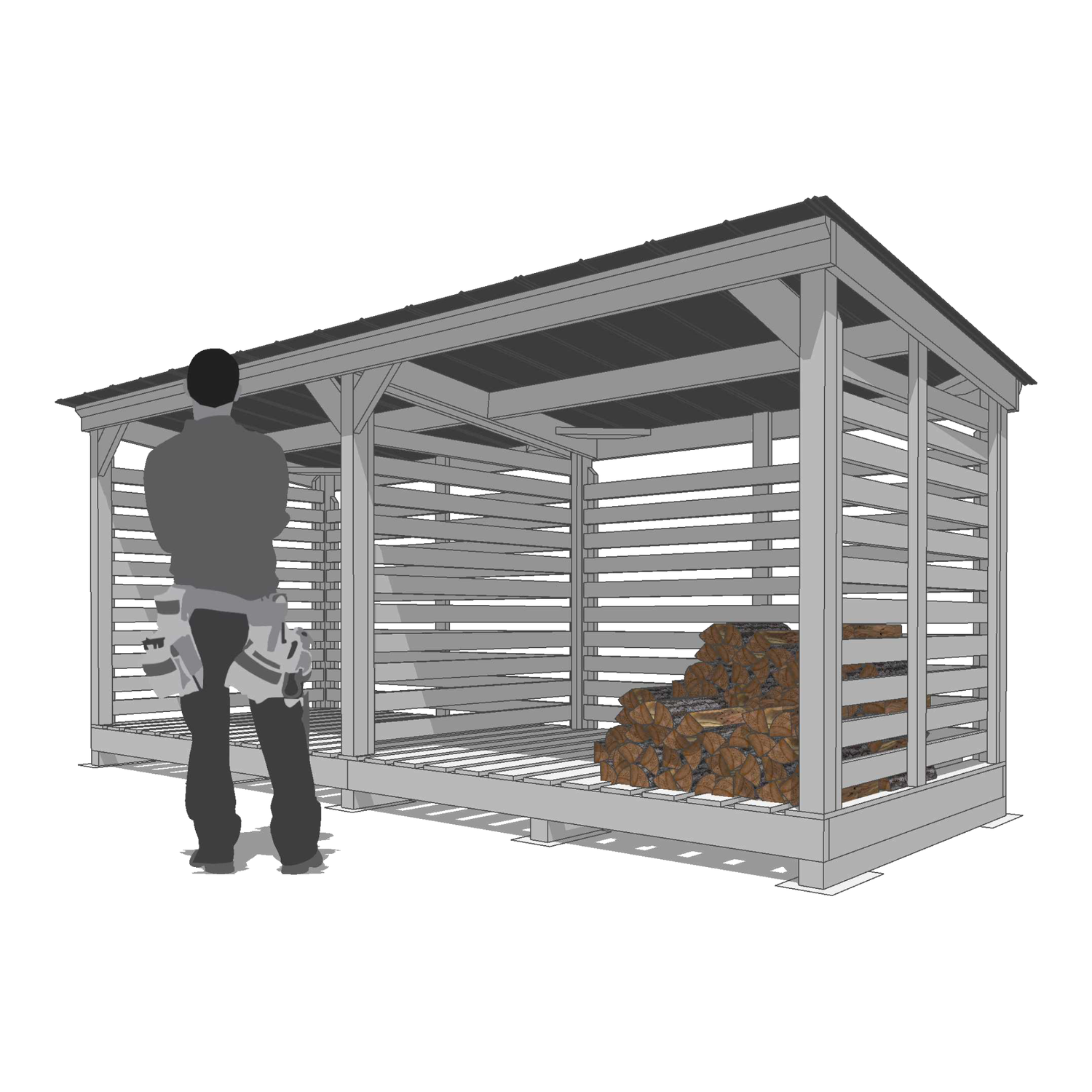 Hosack Shed Plan - 10'x12' (PDF) — Glenn's Sheds
