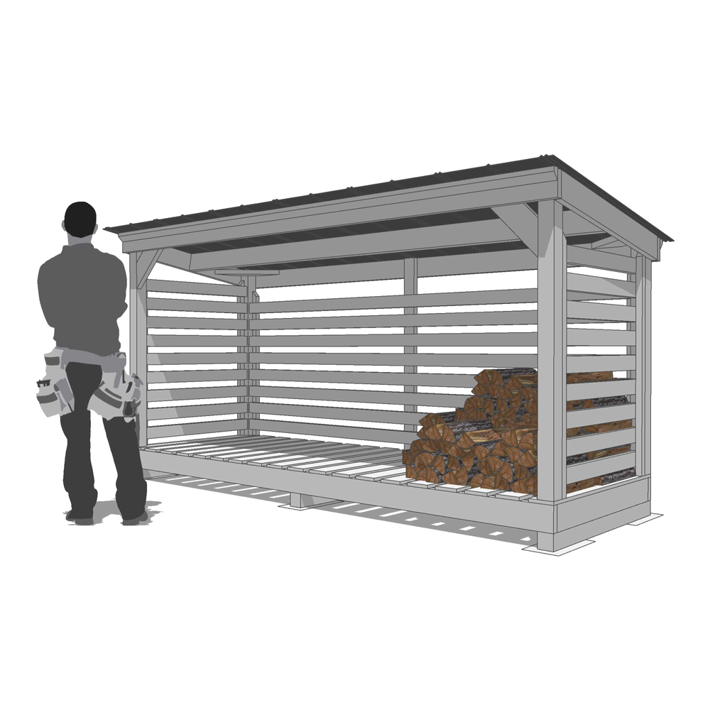Hosack Shed Plan - 10'x12' (PDF) — Glenn's Sheds