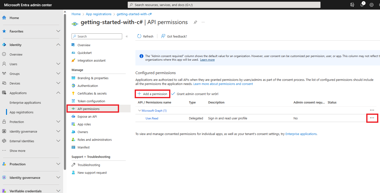 Getting started with Microsoft Graph in C# — Darwin Droll | keep evolving