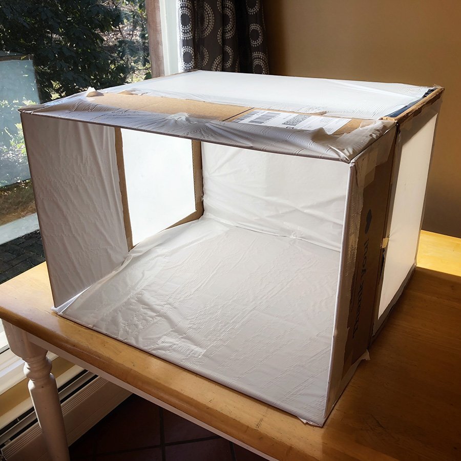 How to Make a Lightbox to Photograph Art — Christine Mercer-Vernon | Artist