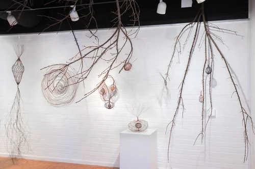 Entangled Mysteries is a new body of three-dimensional textile works ...
