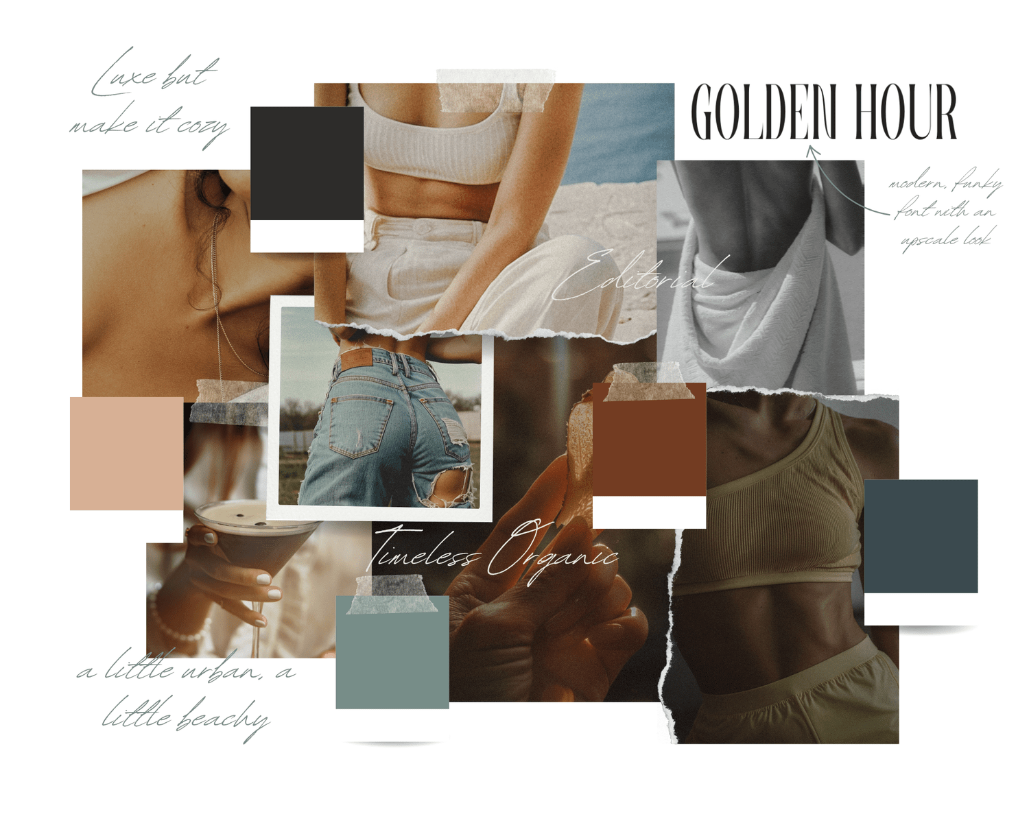Golden Hour Spray Tan — City & Sea | Brand + Web Design