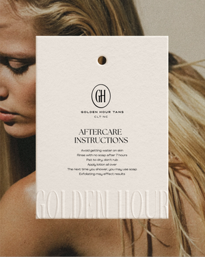 Golden Hour Spray Tan — City & Sea | Brand + Web Design