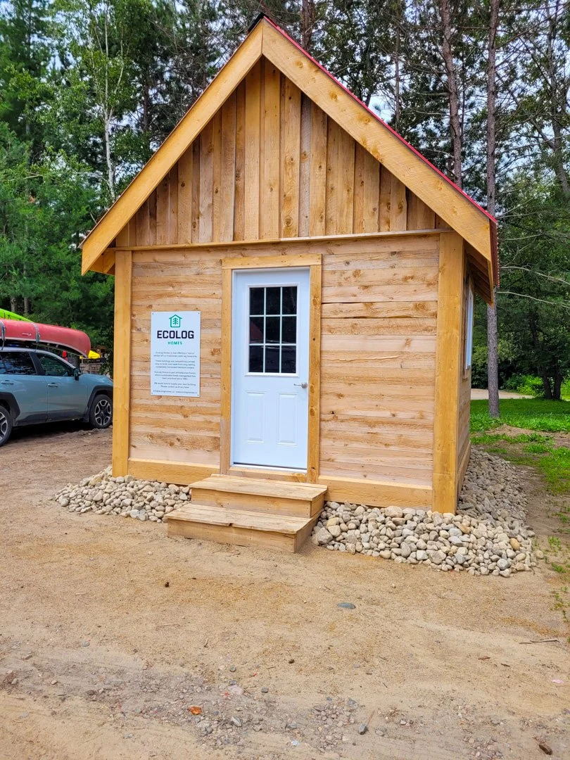 Micro Log Cabin Kits | Explore Micro Structures by EcoLog Homes ...
