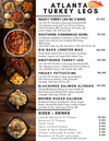 Menu — Atlanta Turkey Legs
