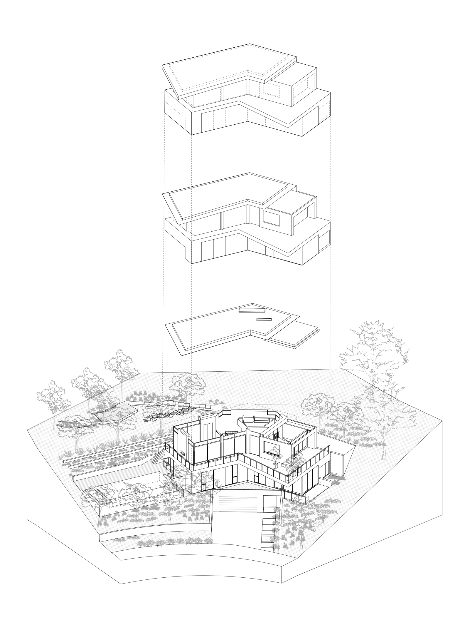 Crestwood Hills Treehouse Home | Home Design Firm | BSPK — bspk