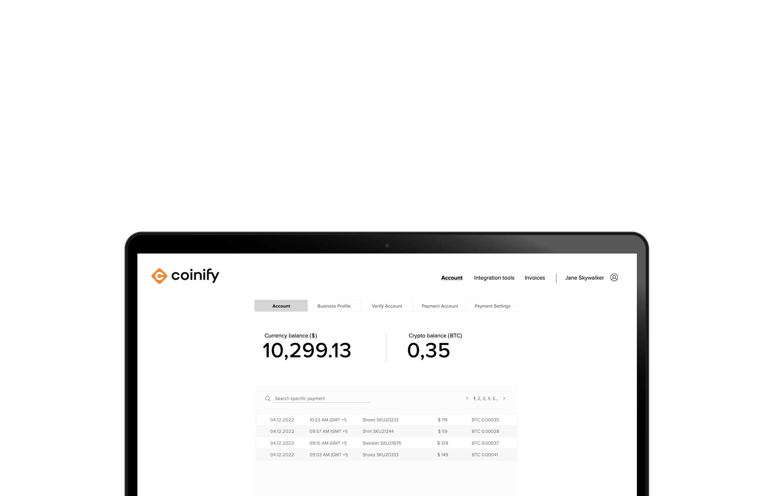 Coinify.com — Crypto Payment Solutions