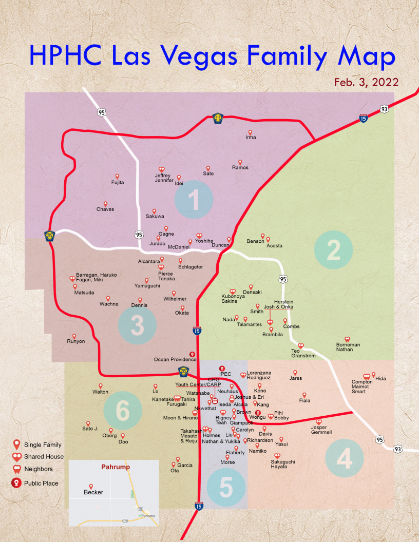 Member's Directory — Las Vegas Family Church