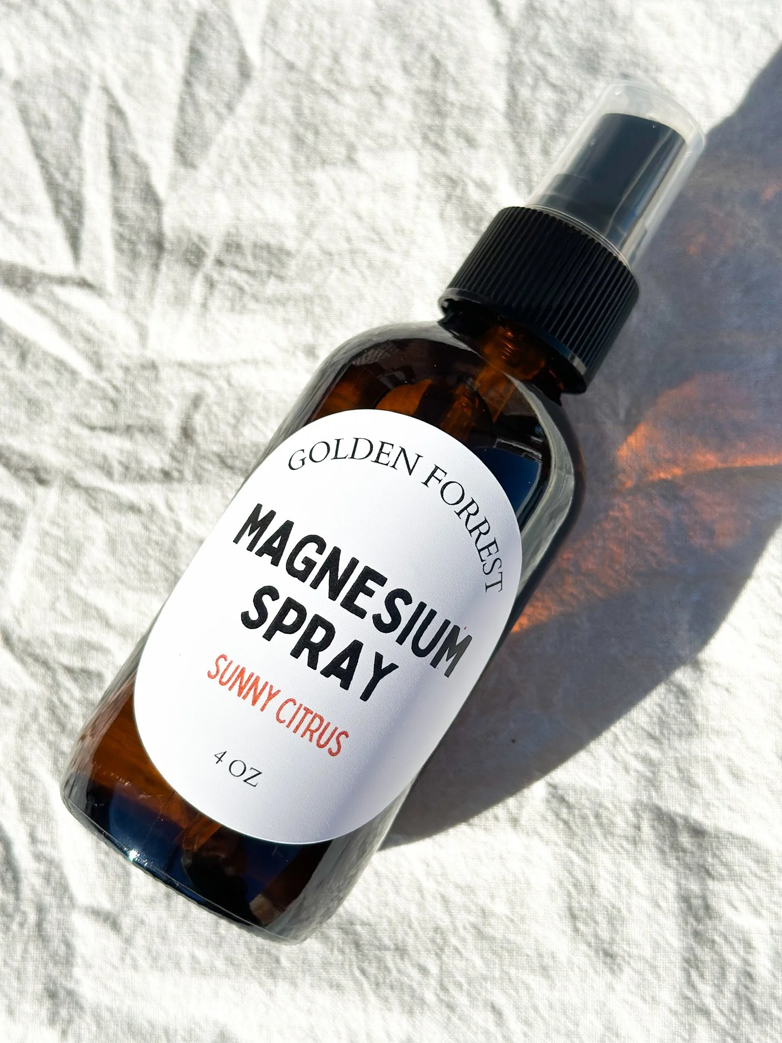 Magnesium Spray - Sunny Citrus — GOLDEN FORREST