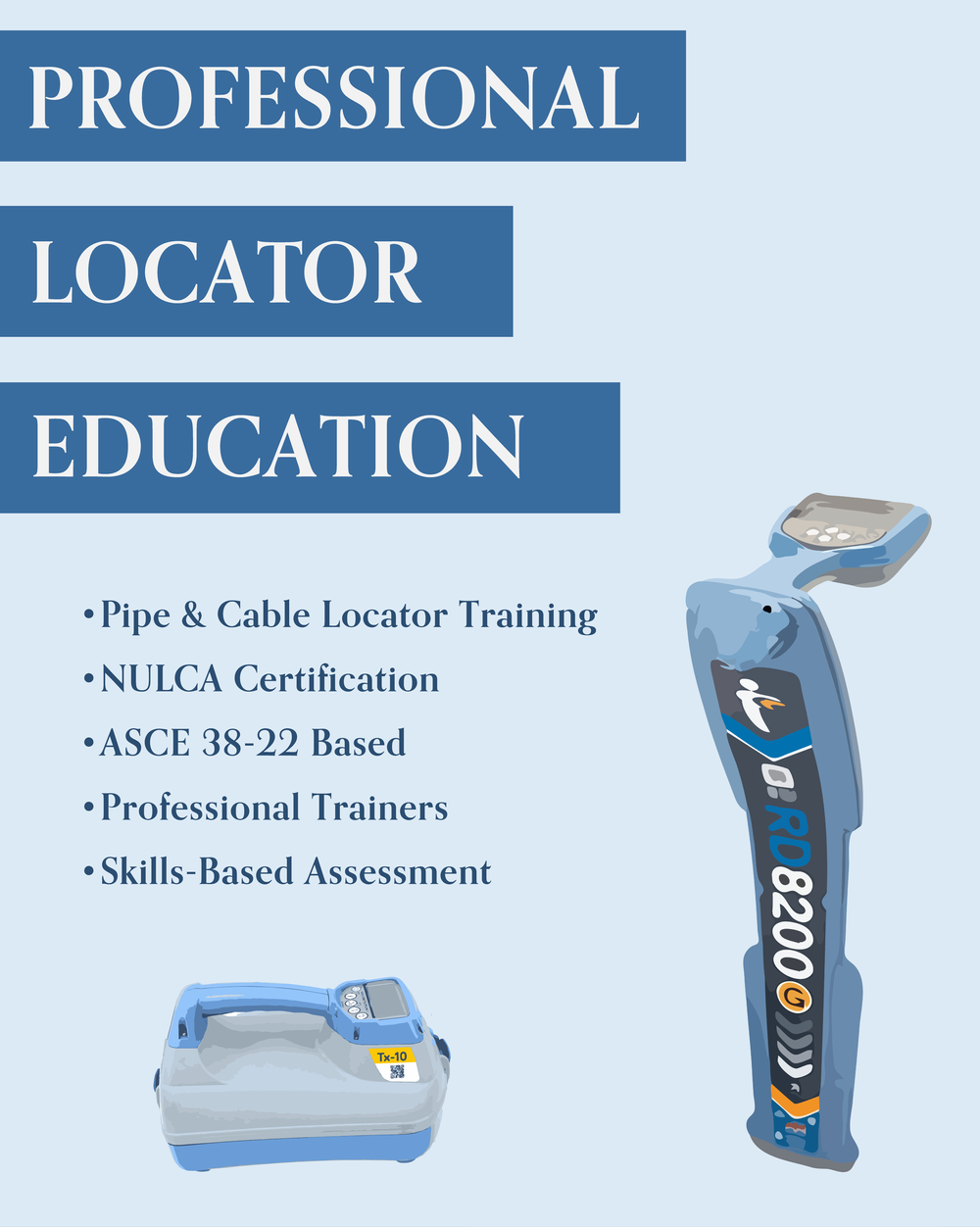 Professional Subsurface Utility Locating Education