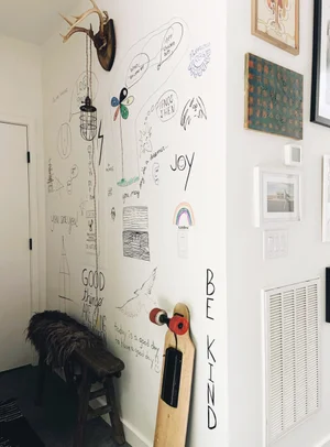 WRITING ON THE WALL: CREATING UNIQUE ART IN YOUR HOME — Michel Van Devender