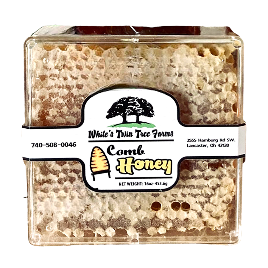 Cut Comb Honey — White’s Twin-Tree Farms