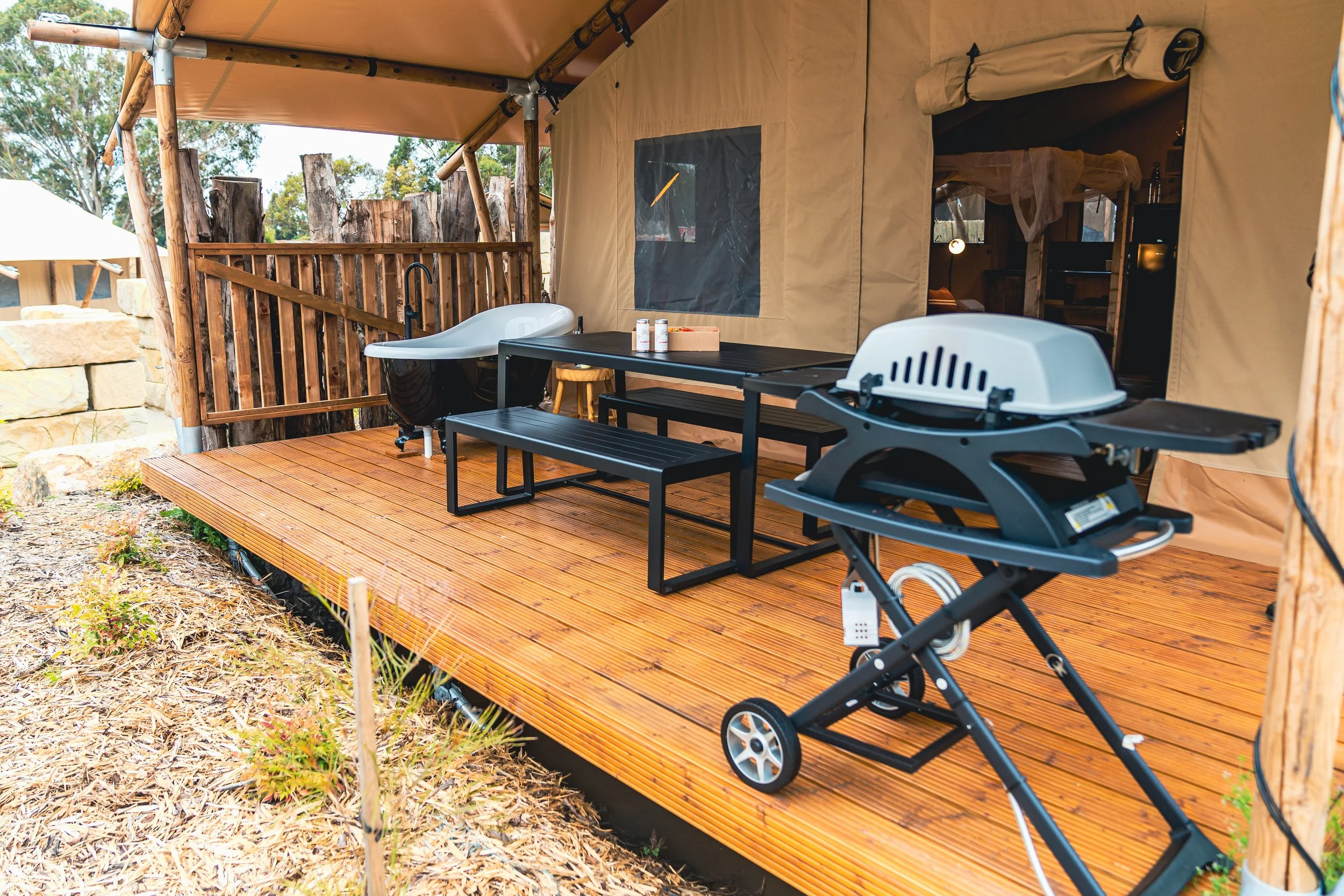 Stay with us - tent inclusions — Glamping 148° Tasmania