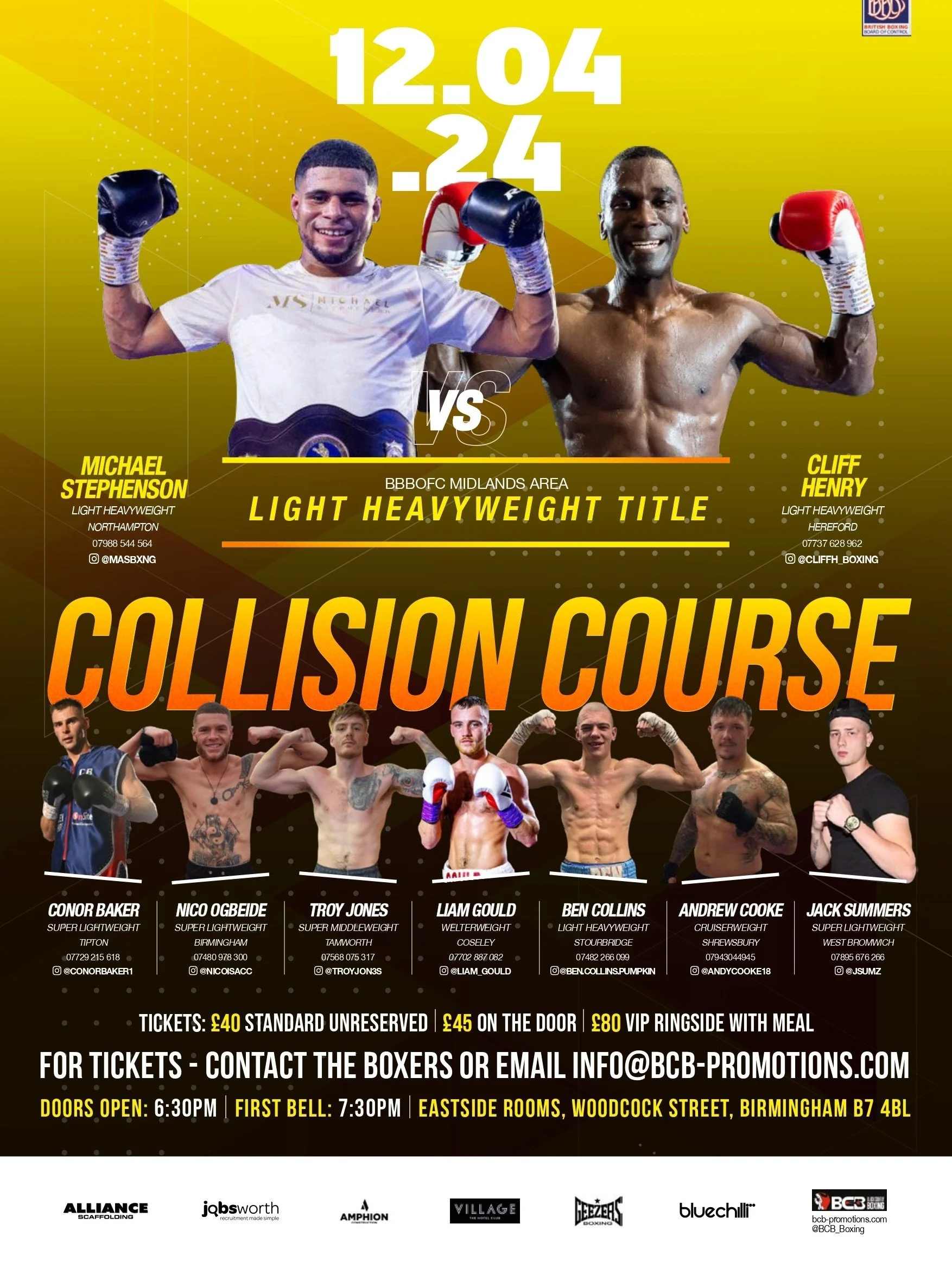 Stephenson-Henry on Collision Course — Fight City