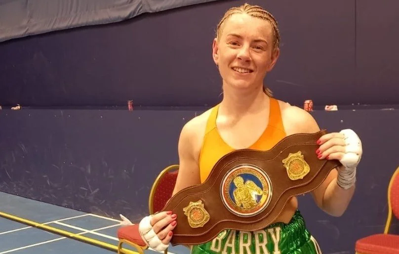 Champ Barry set to go down to feather — Fight City
